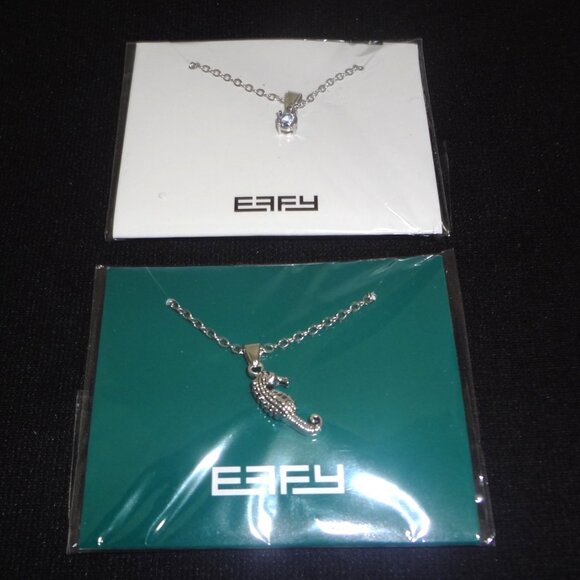 Effy | Jewelry | Effy Alligator Charm Necklace And Effy Lt Blue ...